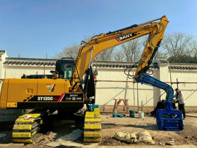 China Martelo hidráulico do Vibro para projetos de construção da condução de pilha de folha de 10 medidores à venda