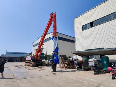 Cina 12M lunghezza massima del palo driver del palo solare con 1900 kg di peso del martello in vendita