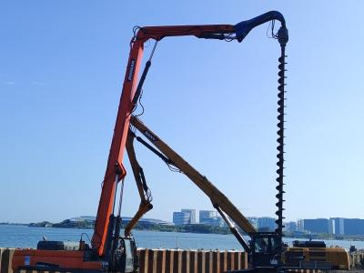 China Hydraulic Earth Drilling Auger 8000N For 7-9 Tons Excavator for sale