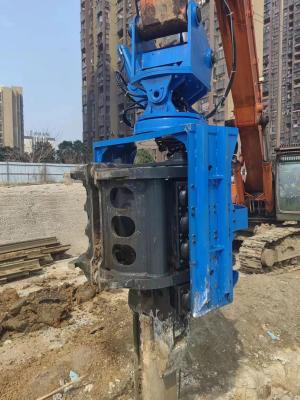 China Unmatched Efficiency with Side Grip Pile Driver Perfect for Construction Projects for sale