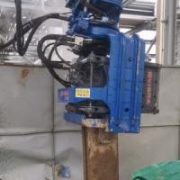 China Hydraulic Press Sheet Pile Driver | 12M Depth | Efficient Installation | Versatile Application for sale
