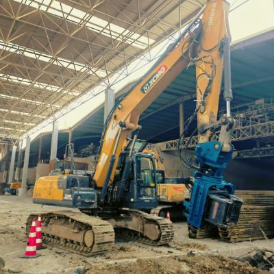 China Side Grip Excavator Mounted Hydraulic Vibro Hammer - Space-Saving & High Efficiency For Narrow Construction Projects for sale