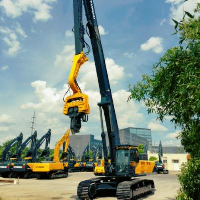 China High-Efficiency Pile Hammer – 12m Piling & Pulling Capacity + Low Vibration Noise for sale