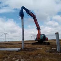 China Versatile Pile Driver: High-Efficiency Installation for Solar & Crane Projects for sale
