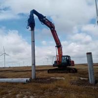 China 10m Sheet Pile Driver – Quick Converting Operation, Low Noise & Durable Hydraulic Design for sale