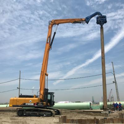 China 15m Excavator-Mounted Sheet Pile Driver – Vibro Piling, High Efficiency & Precise Depth Control for sale