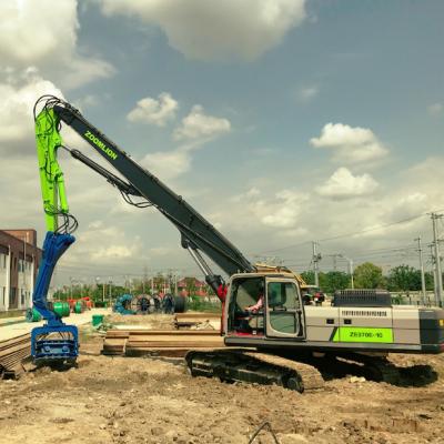 China 15m Sheet Pile Railway Project Electric Pile Hammer – Vibro & Precision Piling for sale