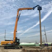 China Precision Hydraulic Sheet Pile Driver – 15 Meter & Excavator Supported Efficiency for sale