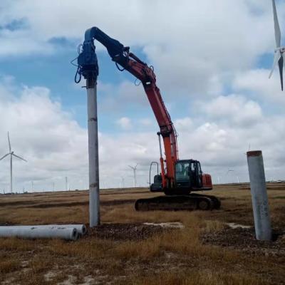 China High-Efficiency Pile Hammer for 12m Steel Piles: Specialized Solar Pile Driver for sale