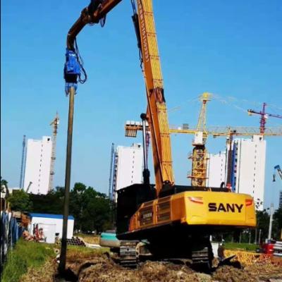 China High Piling Speed Pile Driver - Low Noise Hydraulic System & Universal Fit for sale
