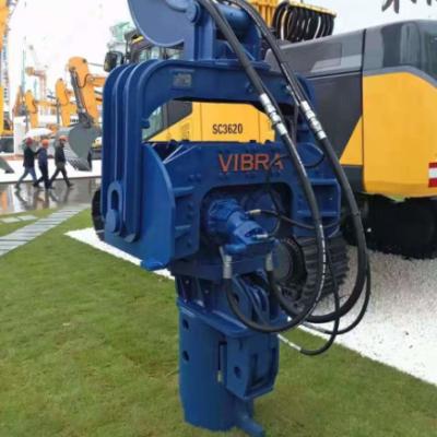 China Vibratory Hammer Pile Driver: 3200 RPM, 2300 Kg & Easy Maintenance for sale