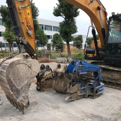 China Excavator Hydraulic Vibratory Pile Driver | Low-Noise Cement Sheet Pile Operation for sale
