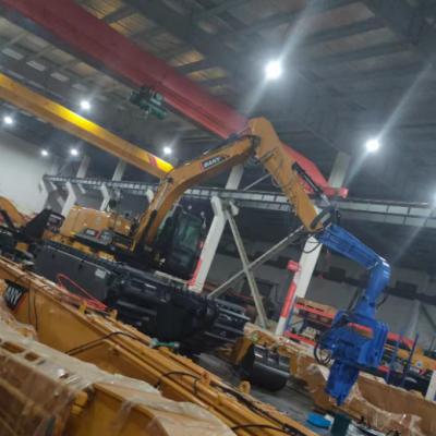 China Heavy-Duty 15m Pile Hammer - Dependable Structure & Huge Stimulating Force for sale