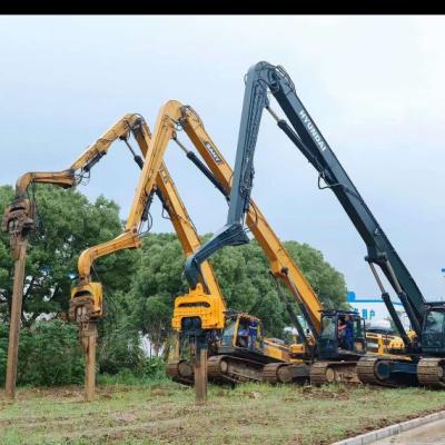 China 20T Excavator-Mounted Pile Driver - 10m Hydraulic Sheet & Reliable Quality for sale