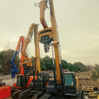 China Excavator Mounted Hydraulic Pile Driver | Fits 6-60T Machines, Vibratory Operation for sale