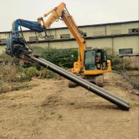 China Plastic Sheet Piling Pile Driver: Fast Driving & Universal Mounting for sale