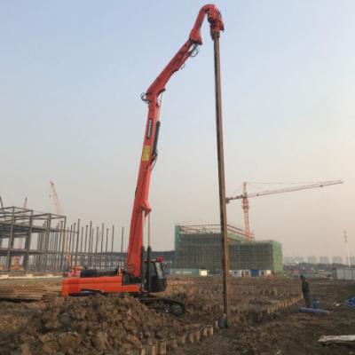 China Through-Wall Pile Driver: High Excitation Force & Compact Excavator Vibro Hammer Design for sale