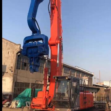 China Durable Vibratory Pile Driver For Excavator - 3200rpm Speed And Quick Operation Conversion for sale