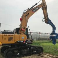 China Versatile Sheet Pile Pile Driver - High Speed Performance & Easy Maintenance for sale