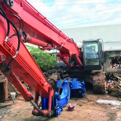 China High Speed Vibration Pile Driver - Environmental Friendly & 32Mpa Operation Pressure for sale