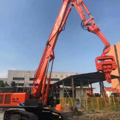 China Excavator Mounted Pile Driver - Low Noise Hydraulic & Multi-Pile Type Adaptation for sale