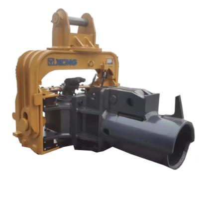 China Solar Panel Project PV Sheet Pile Driver - High-Efficiency Vibro Hammer & Excavator-Mounted Design for sale