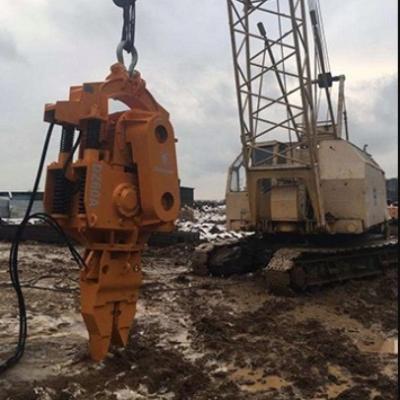 China 1000R/MIN High-Frequency Pile Driver - 35t Excavator-Mounted Sheet Pile Machine for sale
