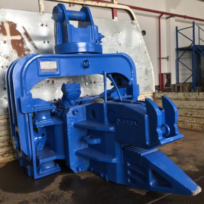 China Sheet Pile Driving Machine - Yellow Color & Excavator-Mounted Flexibility for sale