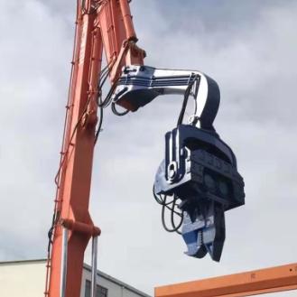 China Eco-Friendly Pile Driver | No-Pollution Operation & Reduced Work Time for sale
