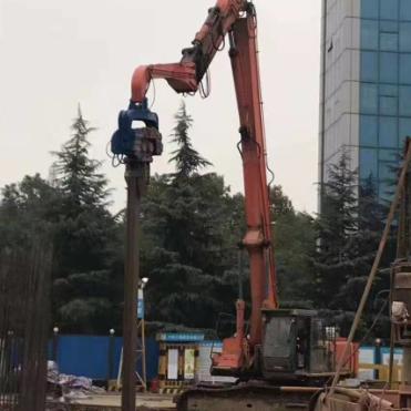 China High-Pressure 32Mpa Pile Driver | Multipurpose Design for Sheet Pile Applications for sale