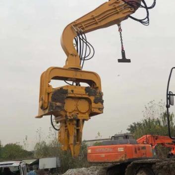 China 40T Compatible Pile Driver | Robust Excavator Attachment for Efficient Construction for sale