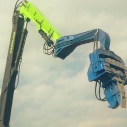China Heavy-Duty Hydraulic Pile Driver | Top Performance for Extended Sheet Pile Projects for sale