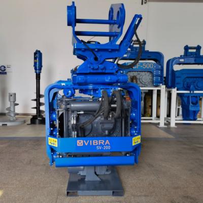 China Side Grip Pile Driver for Narrow Spaces: 9-Meter Vibro Hammer for Confined Work Sites for sale