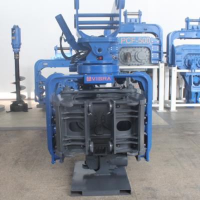 China High-Efficiency Side Grip Pile Driver: Fast Hydraulic Piling in 9m Depth for Confined Sites for sale