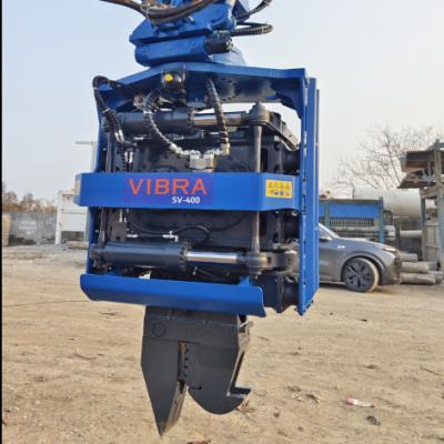 China Compact & Powerful: Side Grip Pile Driver for 9m Deep Piling in Tight Spaces for sale