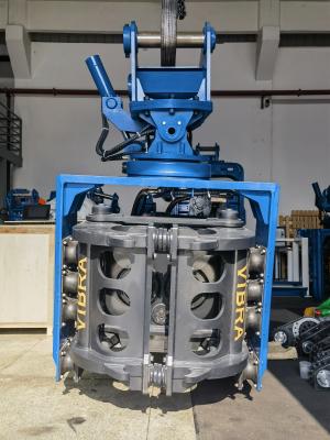 China Powerful SV300 Hydraulic Side Grip Pile Driver for Bridges & Factories for sale