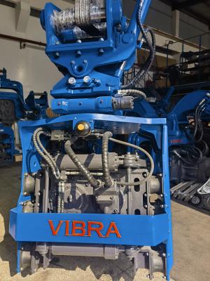China Versatile & Agile: SV-200 Side Grip Pile Driver – 459 KN Force, Dual-Clamp System, Fits 20–25t Excavators for sale