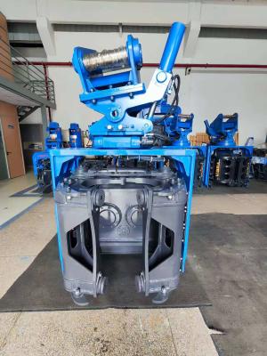 China Heavy Lifting Redefined: SV-400 Side Grip Pile Driver – 656 kN Force, 490 kN Bottom Clamp, Matches 32–40t Excavators for sale