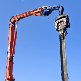 China High Efficiency Drilling Performance Pile Driver – FV400 with Integrated Control Valve & High Impact Energy Blow for sale