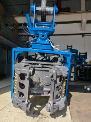 China SV-200 Versatile Side Grip Pile Driver with 360° Rotation & Bidirectional Tilt – Designed for 20–25 Ton Excavators for sale