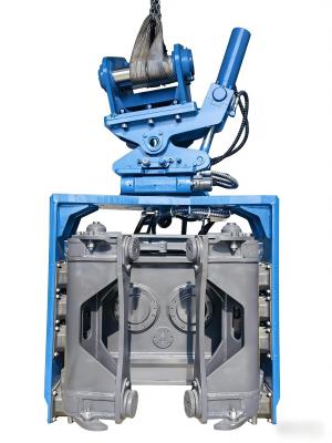 China Side Grip Pile Driver SV-400  656kN Hydraulic Vibratory Hammer For Excavators for sale