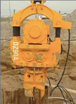 China DZ120A Electric Vibratory Pile Driver – Zero Emissions Outdoor Sensitive Environments & Adjustable Impact Frequency Control For 600-2000mm Piles for sale