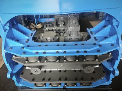 China Hydraulic Pile Driver with Integrated Control Valve Assembly and Dual Pump Flow Merging System for sale
