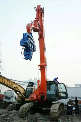중국 고속 굴착기에 의하여 거치되는 장 말뚝박는 기구 빠른 개조 가동 판매용
