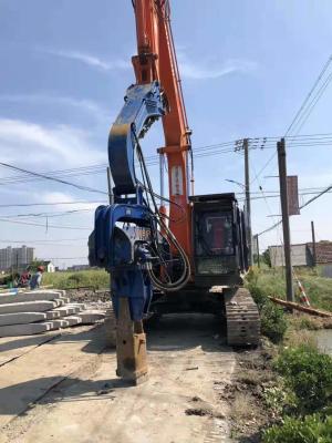 China Reliable Sheet Pile Installation Machine Easy Maintenance Stable Performance for sale