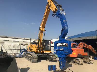 China 2300 Kg Highly Efficient Hydraulic Pile Driver , Vibratory Hammer Pile Driver 3200RPM for sale