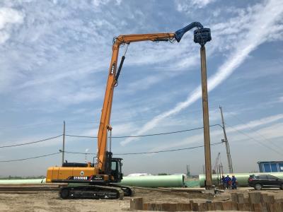 Cina 32Mpa piledriver montato escavatore, Larsen che conficca le palancole con l'escavatore in vendita