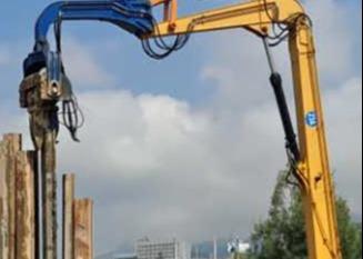 Cina Piledriver vibratorio High Reliability del martello del cantiere 3200rpm in vendita