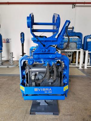 Cina Aree di lavoro strette dello spazio di Mini Excavator Pile Driver For della presa laterale idraulica in vendita