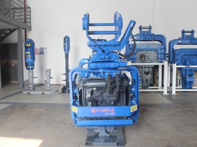 China 3000 Rpm Steel Side Grip Pile Driver For Low Height Working Areas for sale